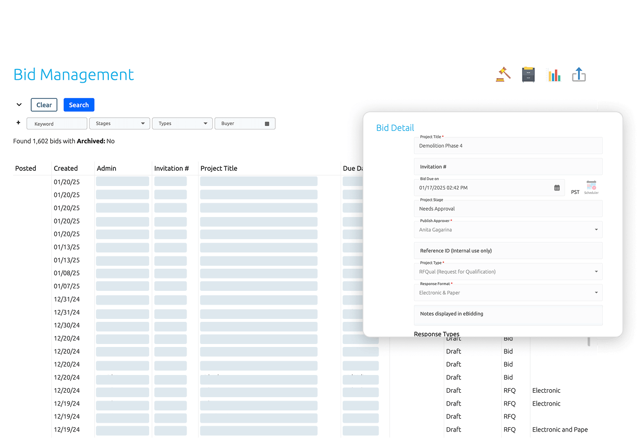Procurement and Supplier Management Software | PlanetBids